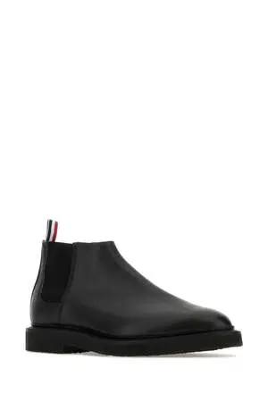Thom Browne Leather Ankle Boots