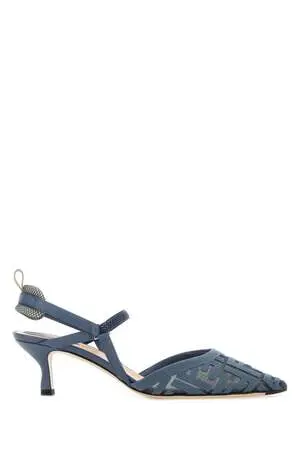 Fendi Cerulean Mesh Colibrã¬ Lite Pumps - Blue