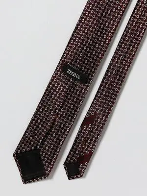 Zegna Jacquard Silk Tie