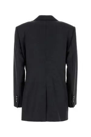 Dolce & Gabbana Graphite Wool Blazer