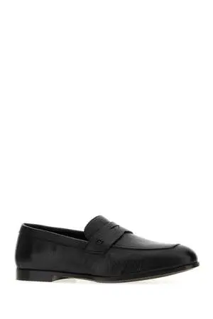 FERRAGAMO Leather Tiberio Loafers
