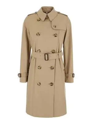 Burberry Button Detailed Coats For Women