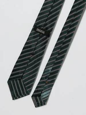 Zegna Silk Neck Tie - Green