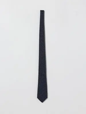 Zegna Jacquard Silk Tie - Blue