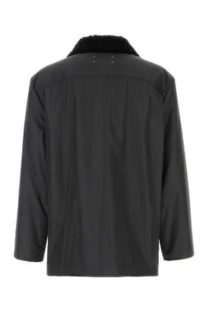 MAISON MARGIELA Graphite Polyester Padded Jacket - Gray