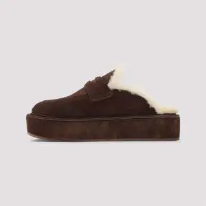 Miu Miu Suede Sabot