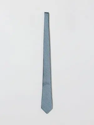 Zegna Jacquard Silk Tie - Blue