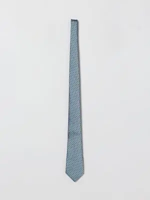 Zegna Jacquard Silk Tie - Blue