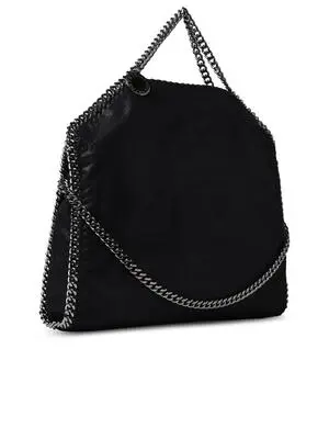 Stella McCartney Polyester Falabella 3 Chain Handbag - Black