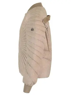 Moncler Radiance Flight Down Filled Bomber Jacket
