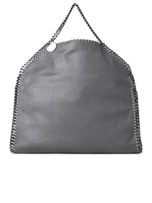 Stella McCartney Falabella Polyester Chain Tote Bag - Gray