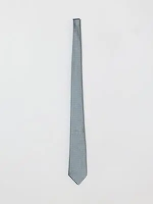 Zegna Jacquard Silk Tie - Blue