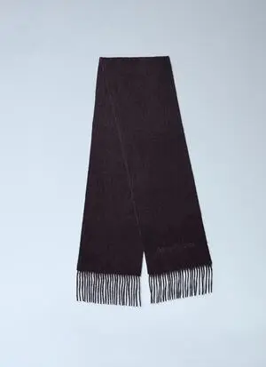 Acne Studios Logo Wool Scarf