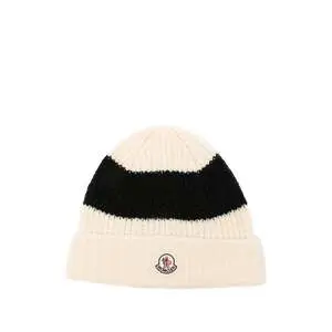 Moncler Neutrals Hats - Cream