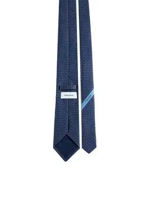 FERRAGAMO Gancini Silk Tie By