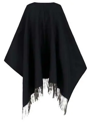 Burberry Reversible Check Wool Cape
