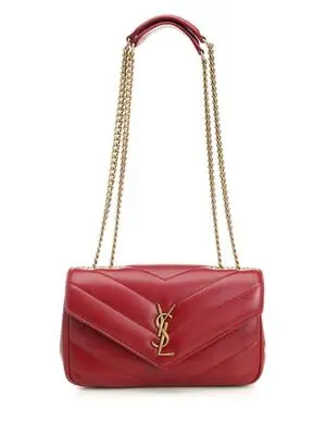 Saint Laurent Loulou Small Bag - Red