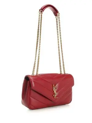 Saint Laurent Loulou Small Bag - Red