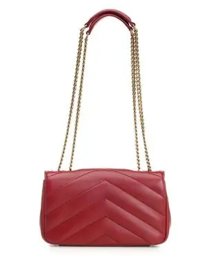 Saint Laurent Loulou Small Bag - Red