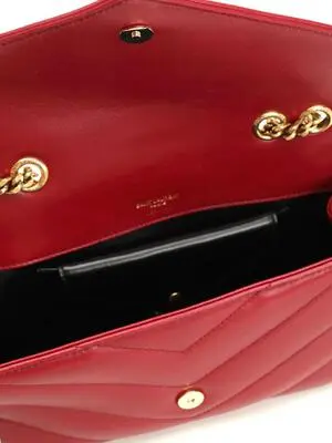 Saint Laurent Loulou Small Bag - Red