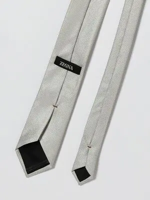 Zegna Jacquard Silk Tie