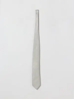 Zegna Jacquard Silk Tie - White