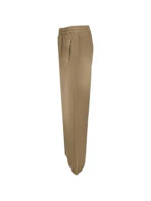 GOLDEN GOOSE Cotton Sweatshirt Trousers - Brown