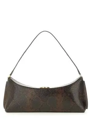 Jacquemus Leather Ovalo Clutch Bag