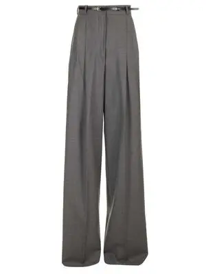 Sportmax Oversized Trousers - Gray