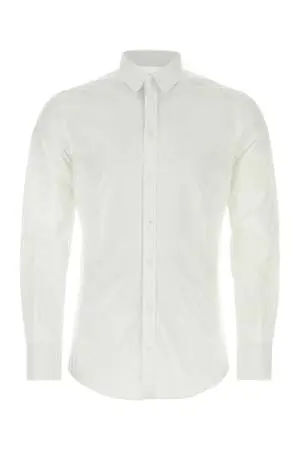 Dolce & Gabbana Stretch Poplin Shirt - White