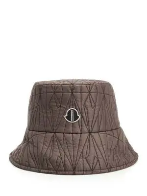 Moncler Bucket Hat - Brown