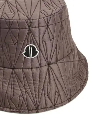 Moncler Bucket Hat - Brown