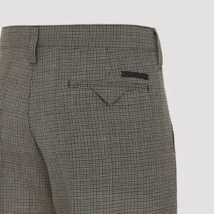 Prada Wool Trousers - Green