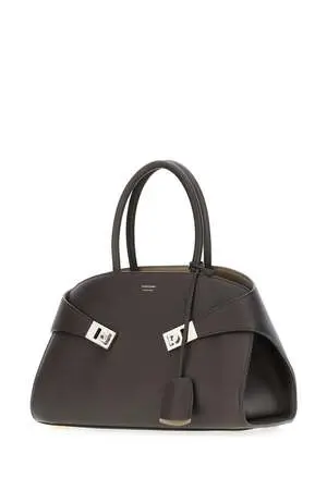 FERRAGAMO Textured Handheld Handbag - Multicolor