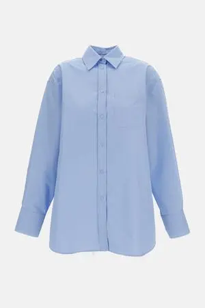 Sportmax Nespola Cotton-blend Shirtdress - Multicolor