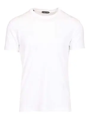 TOM FORD Tom Ford Men Perforated Ribbed T-Shirt