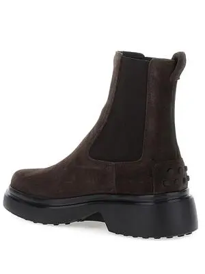 TOD'S Suede Chelsea Boots