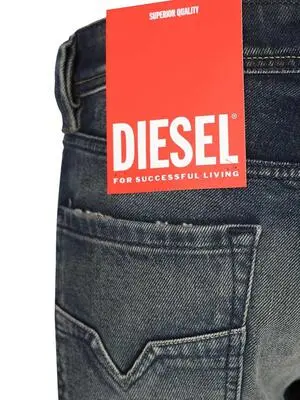 DIESEL® Straight Cotton Jeans - Blue