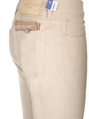 Jacob Cohen Beige Barb Jeans