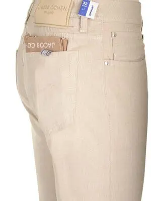 Jacob Cohen Barb Denim Jeans - Cream