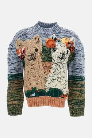 Stella McCartney Alpaca Jacquard Jumper - Multicolor