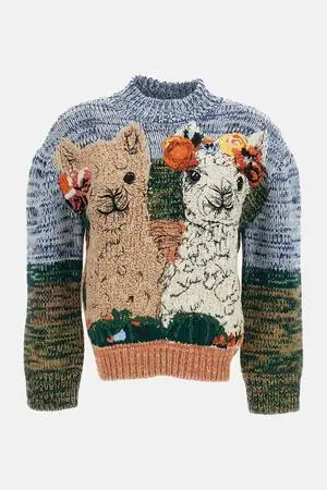 Stella McCartney Alpaca Jacquard Jumper - Multicolor