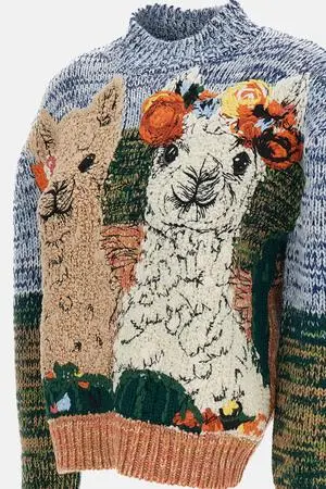 Stella McCartney Alpaca Jacquard Jumper - Multicolor