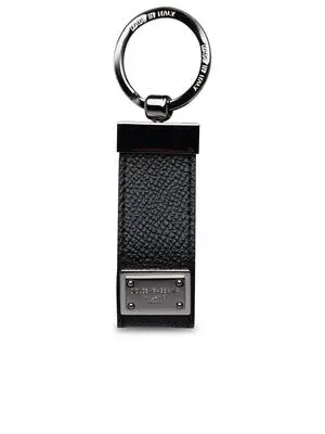 Dolce & Gabbana Leather Dauphine Keyring