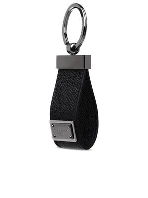 Dolce & Gabbana Leather Dauphine Keyring