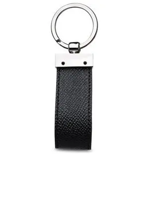 Dolce & Gabbana Leather Dauphine Keyring