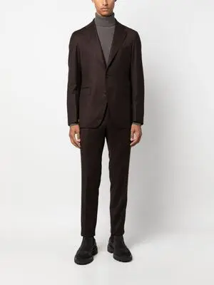 Tagliatore Wool Turtleneck - Gray