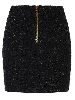 Balmain Viscose Blend Miniskirt