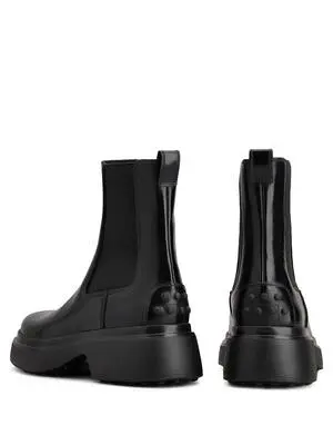 TOD'S Leather Chelsea Boots