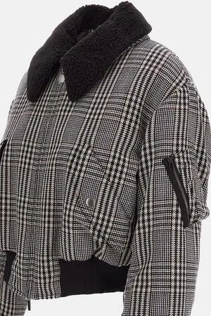 Stella McCartney Padded Bomber Jacket - Multicolor